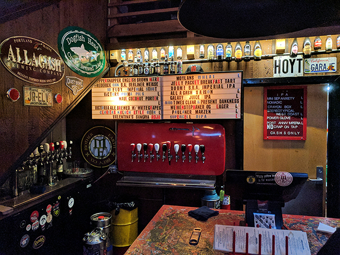 Craft beers on tap stand ready to complement your meal &ndash; liquid high-fives for your taste buds.