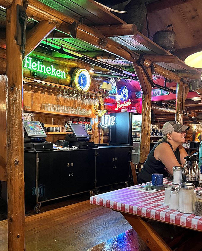 The bar doesn't just serve drinks &ndash; it serves conversation, laughter, and the kind of casual camaraderie that makes strangers feel like neighbors.