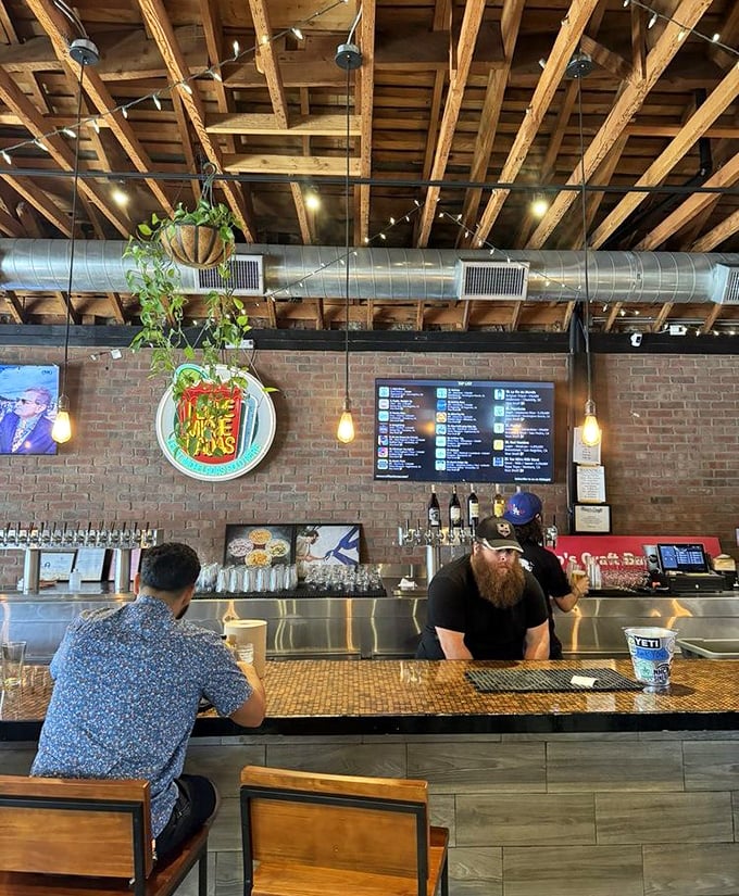 The taproom side of the equation proves beer and barbecue might be humanity's greatest pairing since peanut butter met jelly.