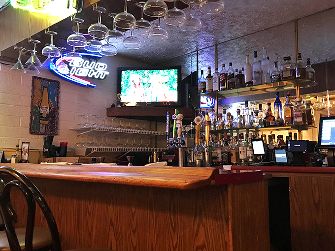 Where sports on TV and premium spirits create the perfect excuse to linger after your meal. "Just one more" has never felt so right.