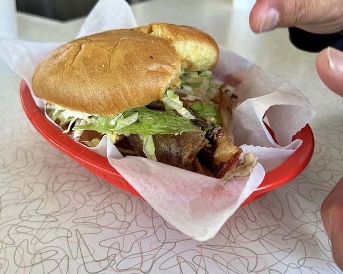 The Big Ben isn't just a sandwich; it's an engineering marvel. Each ingredient plays its role in a symphony of flavors that makes your taste buds stand at attention.