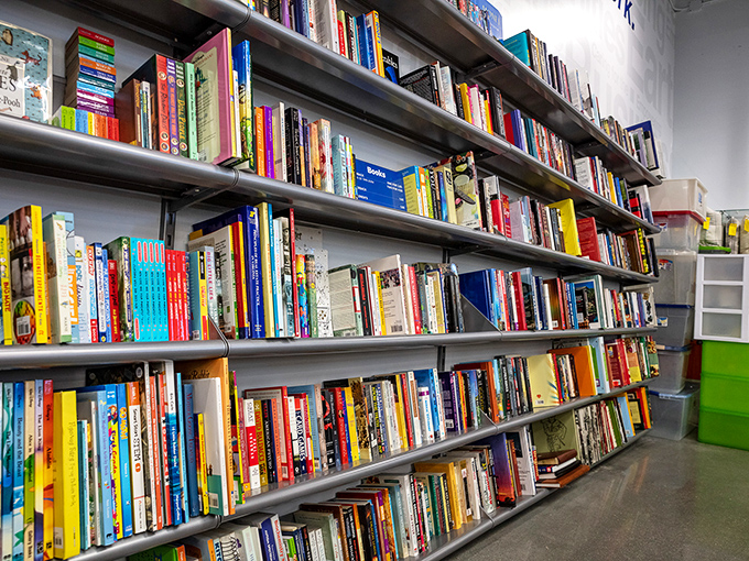 Books by the thousands - because someone's unread collection becomes your literary adventure waiting to happen.