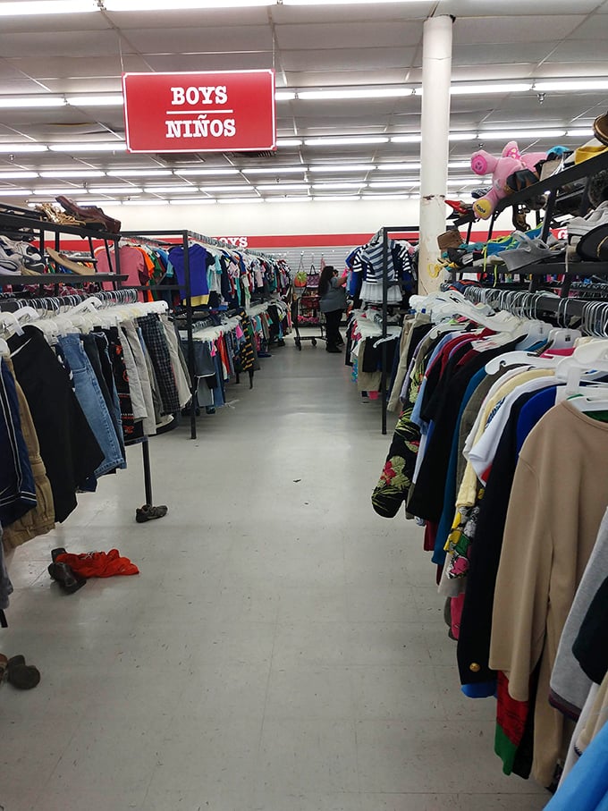 Boys' clothing paradise where parents can outfit growing kids without breaking the bank. Growth spurts have met their match.