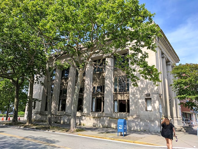 This stately columned building houses more than books&mdash;it's where small-town stories are preserved between both pages and conversations.