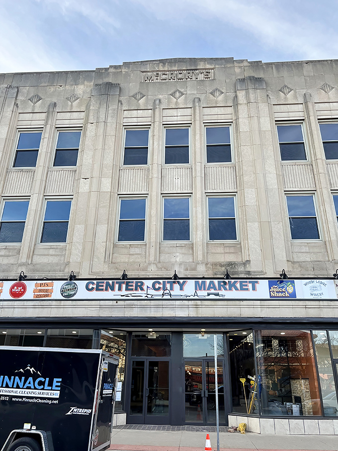 Center City Market brings local vendors together under one historic roof. The Art Deco fa&ccedil;ade hints at Altoona's golden age while its merchants look firmly toward the future.