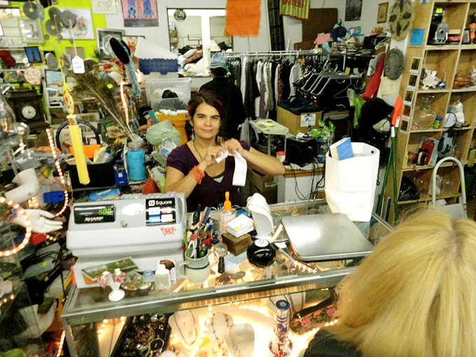 Where transactions become transformations. Every purchase at this checkout counter helps three worthy causes while sending treasures to new homes.