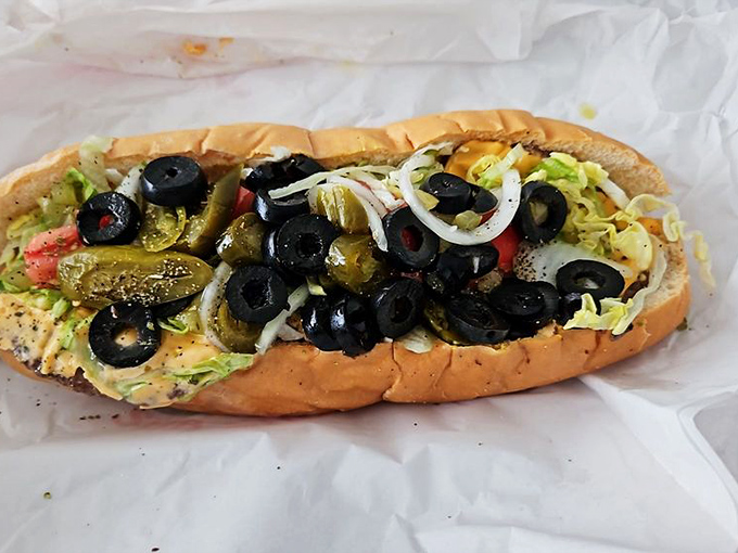 Black olives take center stage in this Mediterranean-inspired creation. Like tiny flavor bombs waiting to detonate on your taste buds.