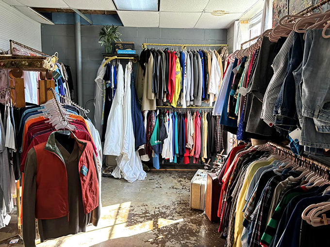 Vintage clothing that proves style is timeless. From wedding gowns to workwear, these garments have survived decades of fashion trends.