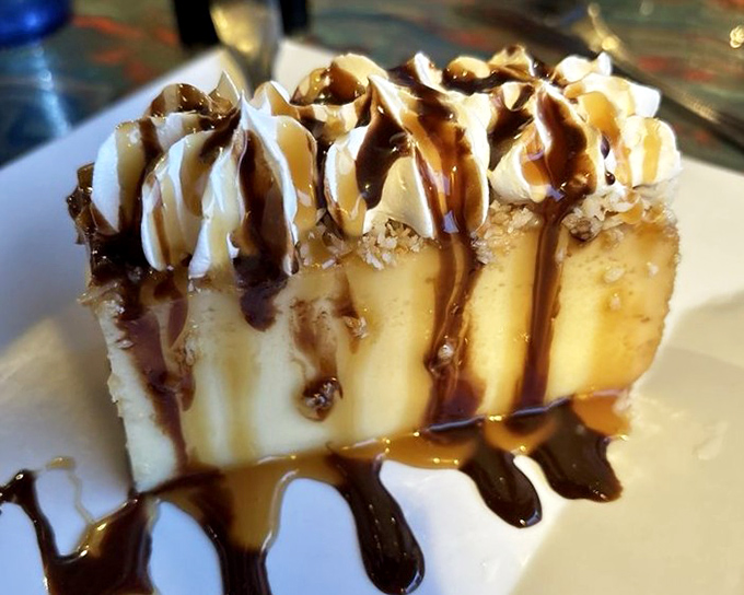 This coconut flan with caramel drizzle isn't just dessert—it's a tropical vacation for your taste buds. Rich, creamy, and worth every single calorie.