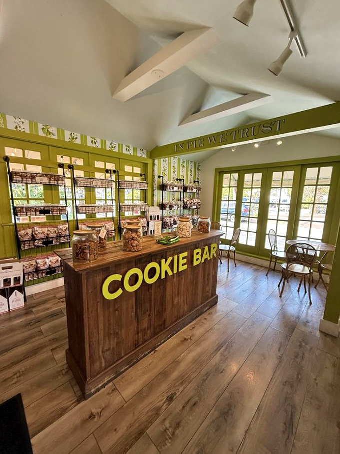 The Cookie Bar stands ready for those rare individuals who somehow wandered in thinking, "I hope they have something besides key lime."