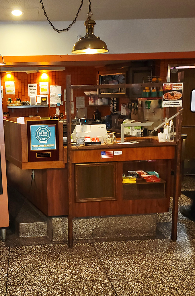 The command center where breakfast dreams become reality and "the usual" is both an order and a term of endearment.