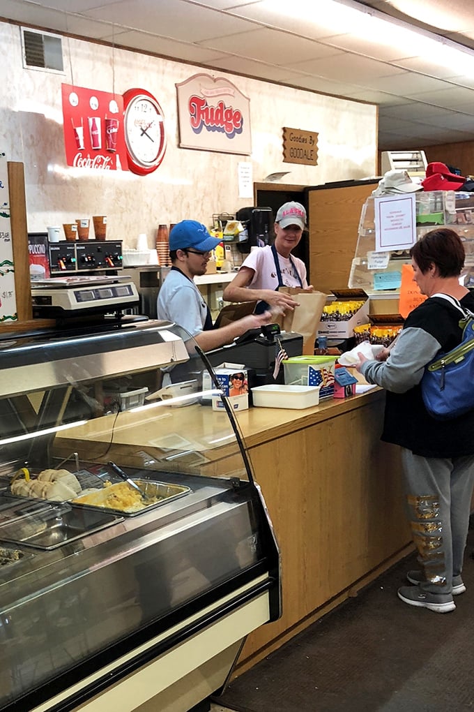 The counter where dreams come true and wallets grow lighter, but hearts grow infinitely fuller.