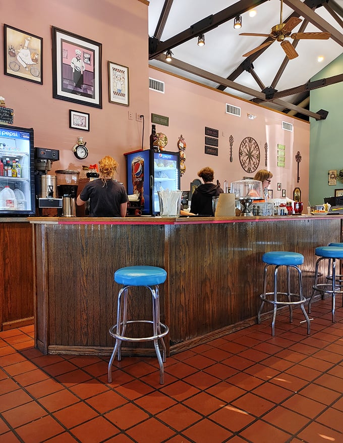The counter&mdash;command central for coffee refills and the unofficial town square where local news travels faster than the specials of the day.