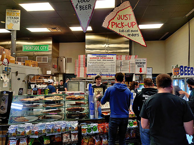 Where pizza dreams come true. The counter service setup means less waiting, more eating—priorities we can all get behind.