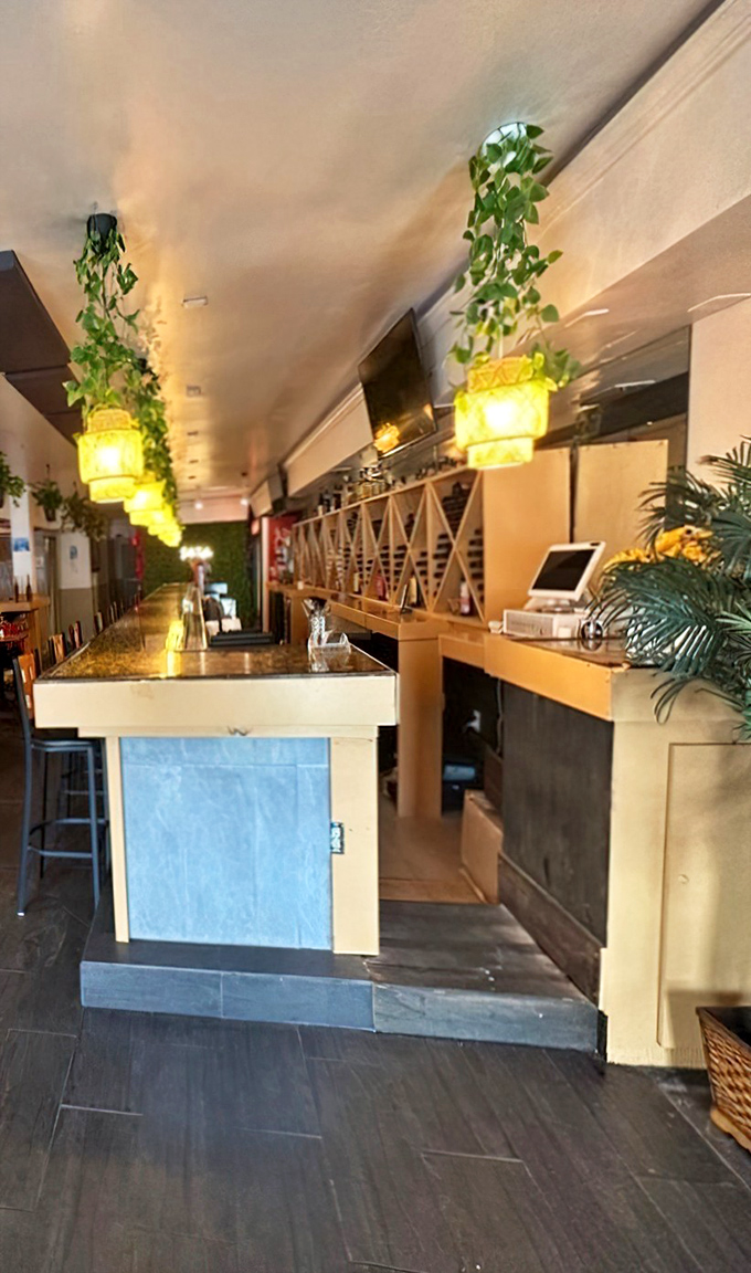 The welcoming counter where orders transform into edible adventures and memories are made.