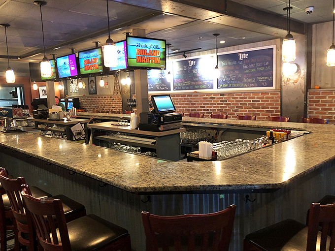 The bar counter gleams with promise&mdash;a front-row seat to the liquid artistry and sports-watching that makes weeknights bearable.