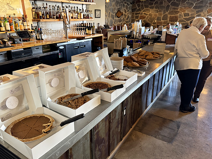 A lineup of pies that makes you realize some of life's biggest decisions are actually the sweetest ones.