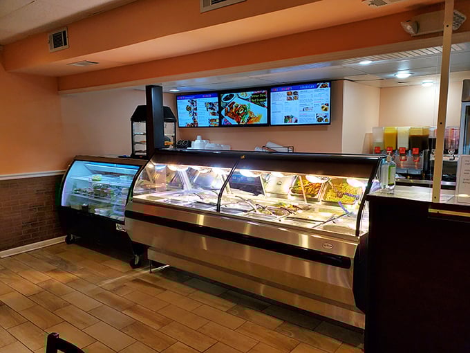 The display case: where decisions get harder and willpower goes to die a delicious death.