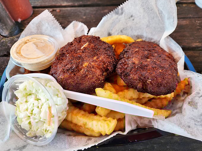 Crab cakes that are more crab than cake &ndash; exactly the way Mother Nature and hungry diners intended.