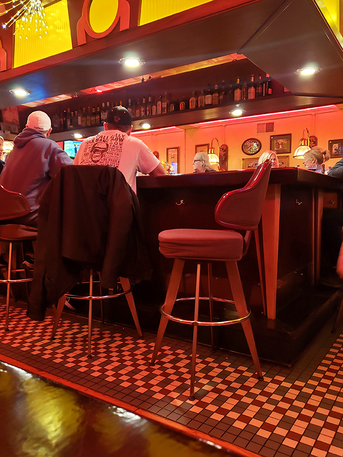 Every small town needs its gathering place, and these bar stools have heard more stories than most therapists.