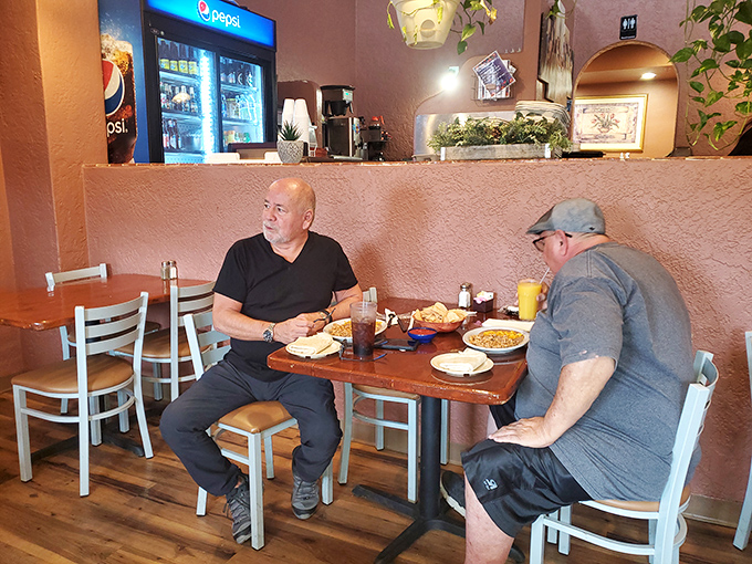 Happy diners enjoying the kind of meal that creates lasting memories and return visits.