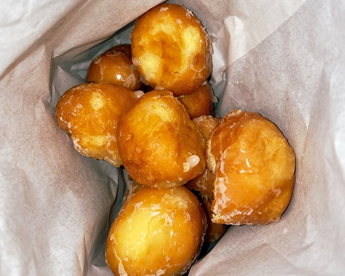 Donut holes: the ultimate proof that sometimes the parts removed from something can be just as wonderful as the original. Bite-sized bliss in a bag.