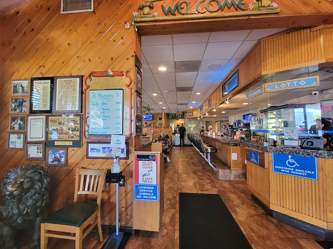 "Welcome" isn't just a sign at the entrance – it's the unspoken promise delivered with every plate that emerges from the kitchen.