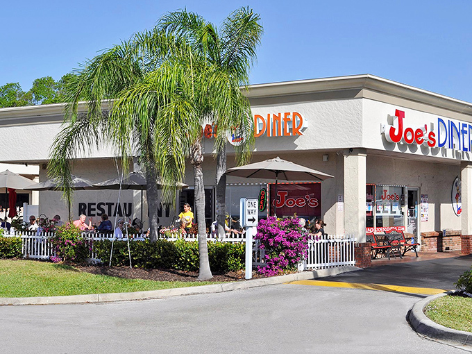 The unassuming exterior that hides a breakfast paradise &ndash; like Clark Kent before he finds a phone booth.