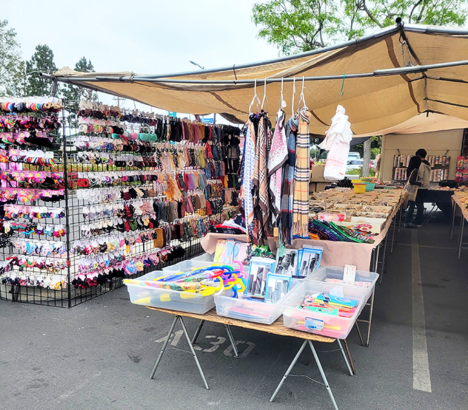 Hair accessories and scarves create a rainbow of possibilities. The perfect solution to bad hair days and outfit emergencies alike.
