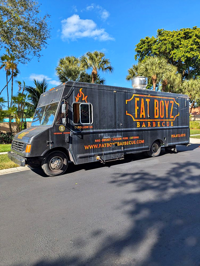 The food truck that started it all, bringing smoky joy to Florida neighborhoods like a modern-day barbecue Santa Claus.