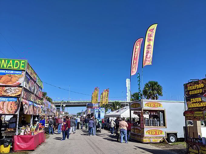 The Florida Seafood Festival transforms Apalachicola into a celebration of all things Gulf, where the only thing fresher than the seafood is the conversation.