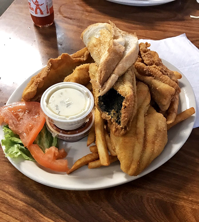 Flounder prepared with the kind of attention that transforms humble flatfish into something approaching religious experience territory.