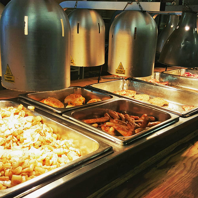 The steam table&mdash;where decisions get serious and portions remain generous. Choose wisely, though you can hardly go wrong.