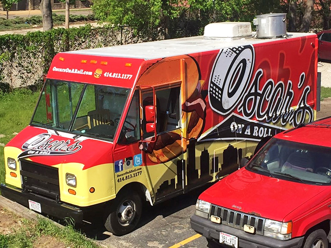 Oscar's on wheels &ndash; this food truck brings burger bliss to the streets of Milwaukee, a mobile ambassador of deliciousness for those who can't make it to home base.
