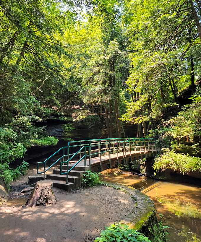 This footbridge isn't just functional&mdash;it's an invitation to cross into another world. The troll who lives underneath is surprisingly friendly.