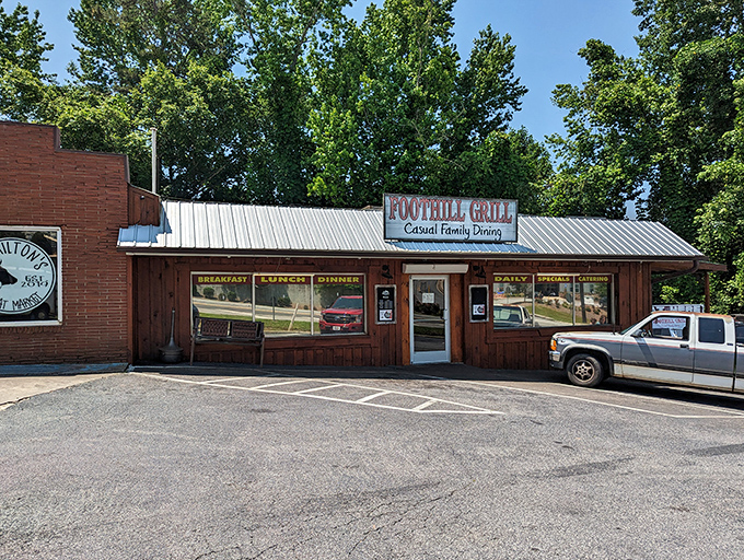 Foothill Grill embodies the truth that the best local diners don't need fancy signage when they've got biscuits that good.