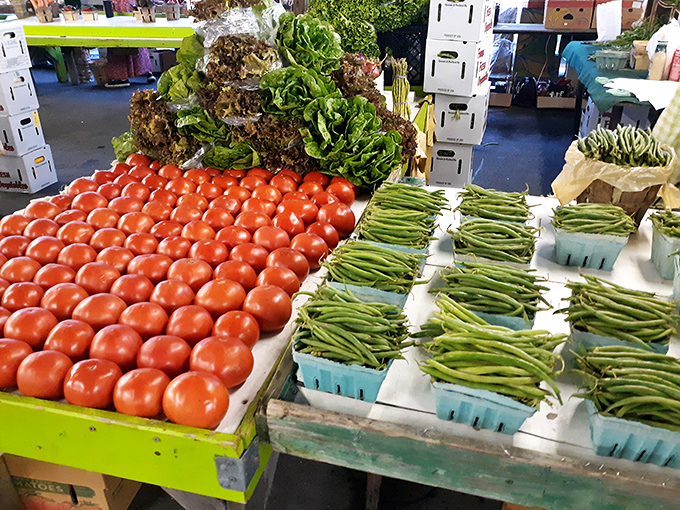 Vegetables so fresh they're practically still gossiping about their neighbors in the garden patch.