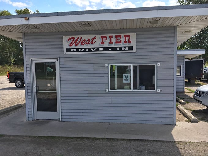 This modest entrance has welcomed generations of hungry Michiganders seeking honest food at fair prices&mdash;a portal to burger paradise.