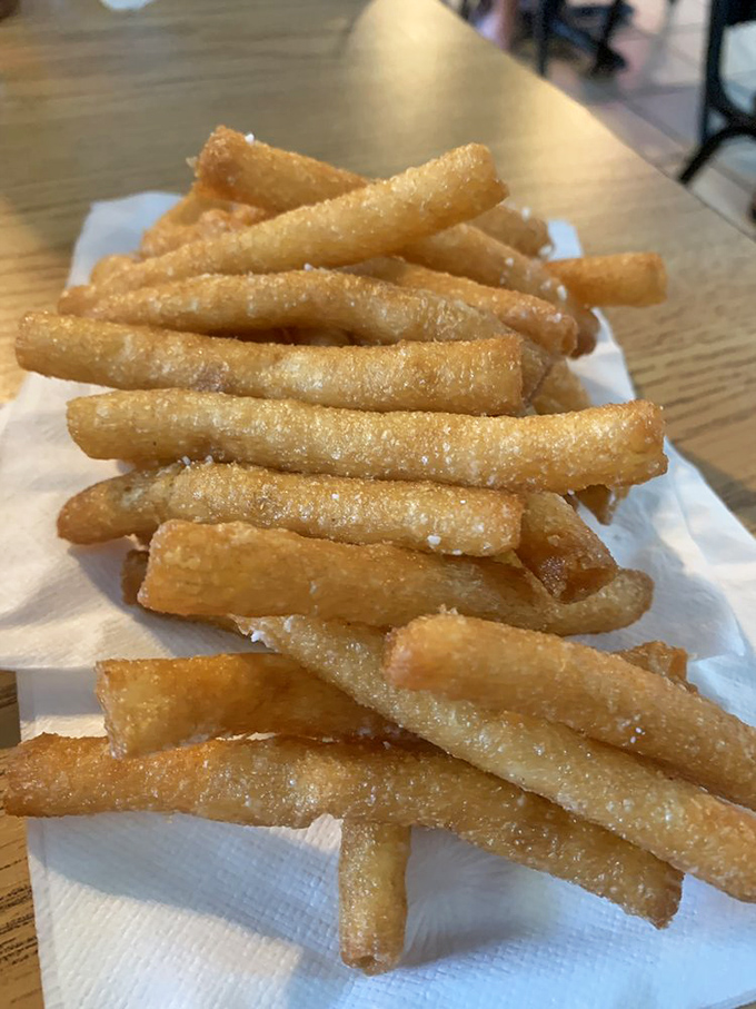 French fries that went to carnival school and graduated with honors &ndash; crispy, golden, and slightly rebellious.