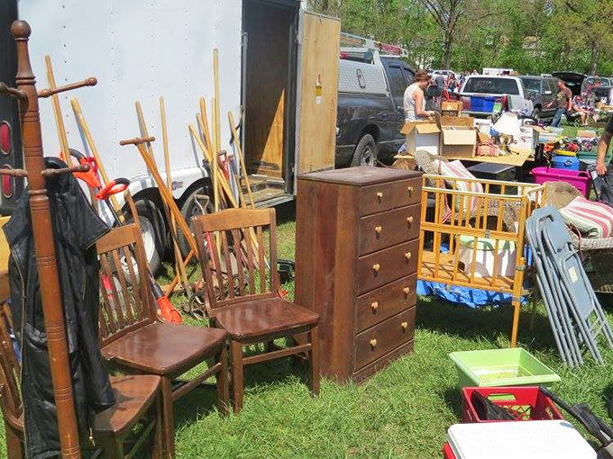 Furniture with more character than most reality TV shows, waiting for new stories.