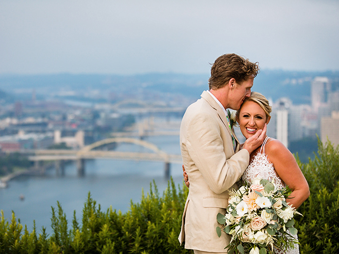 Love finds a way to make even the most photographed spot in Pennsylvania feel uniquely personal.