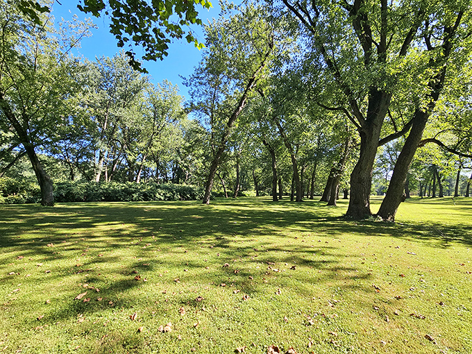 Enough green space to make Central Park jealous, minus the crowds and street performers.