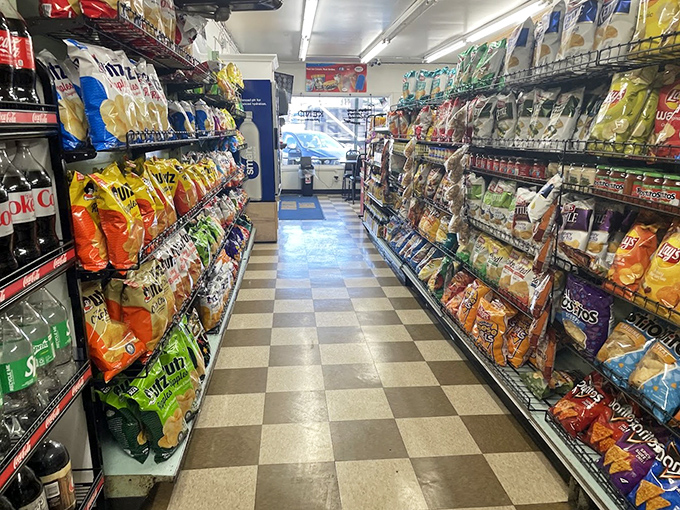 The grocery aisles offer chips and snacks that serve as either appetizers or dessert to your main sandwich event.