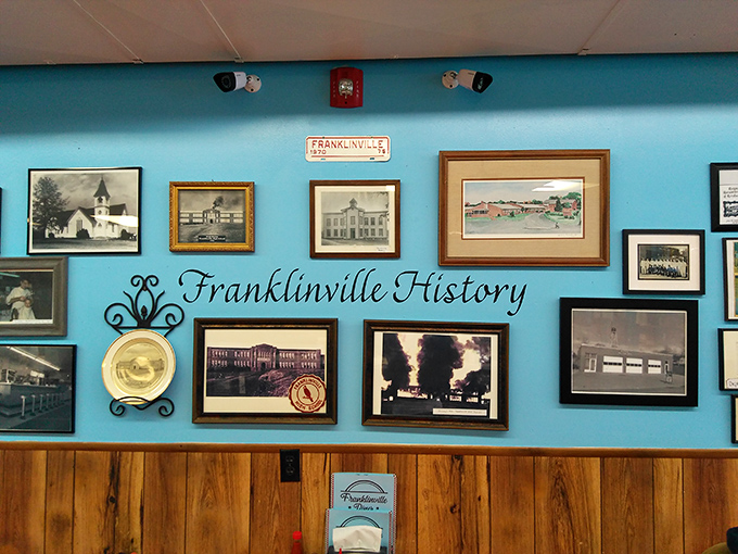 Not just walls of pictures&mdash;a community's timeline in photographs. Every frame tells a story that makes your meal taste even better.