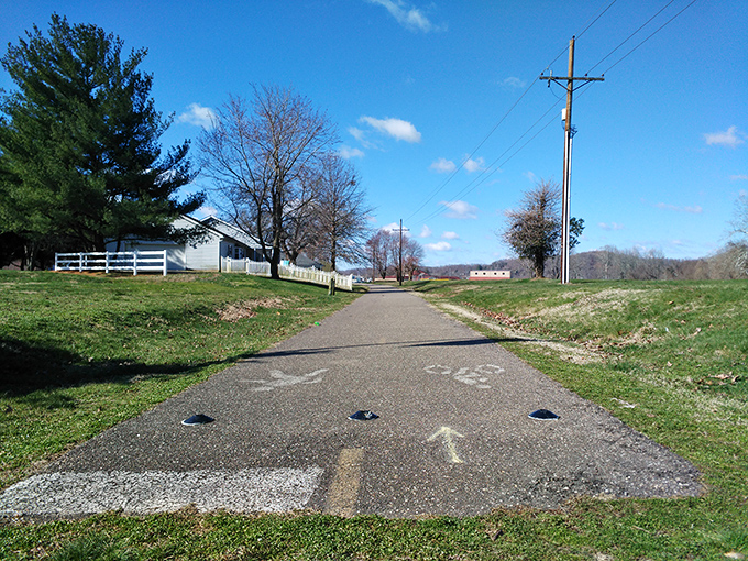The Holzer Clinic Bike Trail offers free recreation and exercise opportunities, proving that maintaining health doesn't require expensive gym memberships.