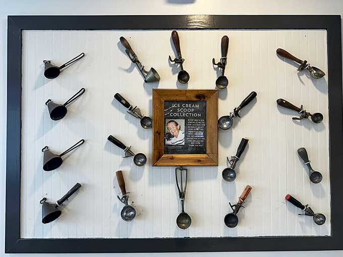 An ice cream scoop collection that proves some people take their frozen treats very, very seriously.