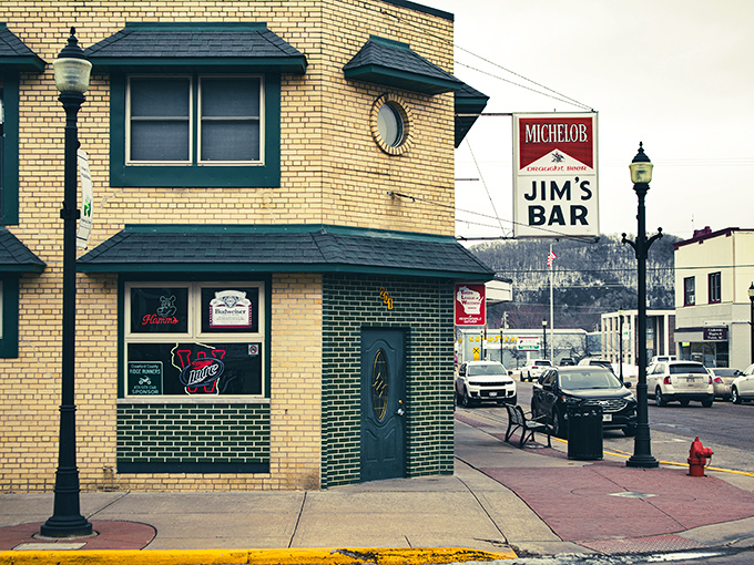Jim's Bar stands as a yellow brick beacon for thirsty travelers&mdash;where everybody might not know your name yet, but they soon will.