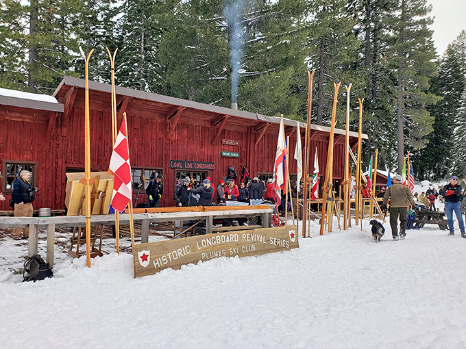 Johnsville's historic ski bowl &ndash; proof that Californians have been sliding down mountains since forever.
