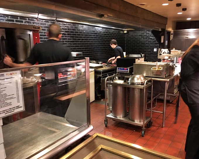 Behind the scenes, York's kitchen crew works their magic on the grill, transforming quality ingredients into the comfort food classics that keep locals coming back decade after decade.