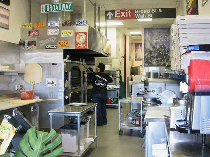 Behind the scenes where dough becomes destiny. The kitchen may be small, but the flavors it produces are enormous.